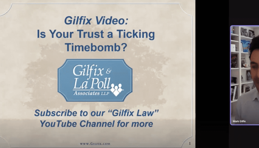 Webinar Registration | GIlfix & La Poll Associates LLP