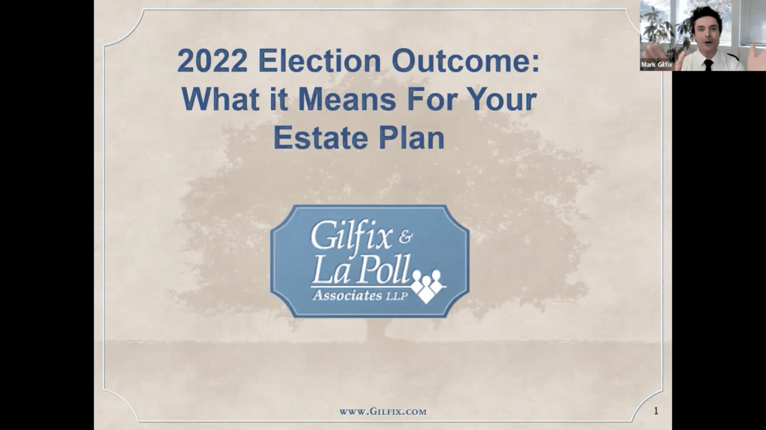 What is the Impact of the 2022 Election on my Estate Plan? | Attorney